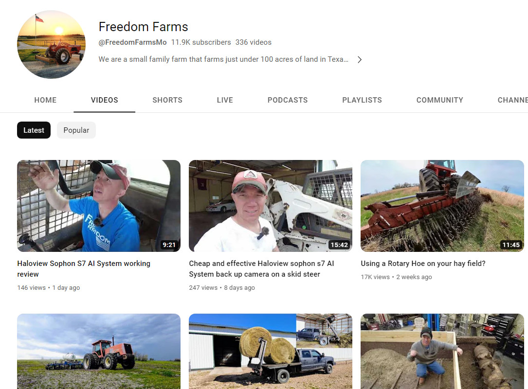 How-To Videos on YouTube - Freedom Farms MO